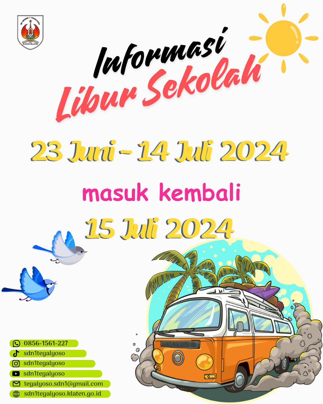 Informasi Libur Semester - Sekolah